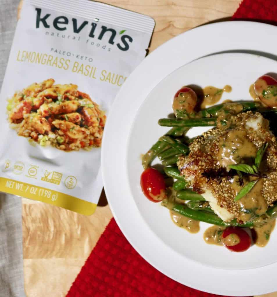 The Best Lemongrass Basil Sesame Crusted Cod - Good Grief Cook