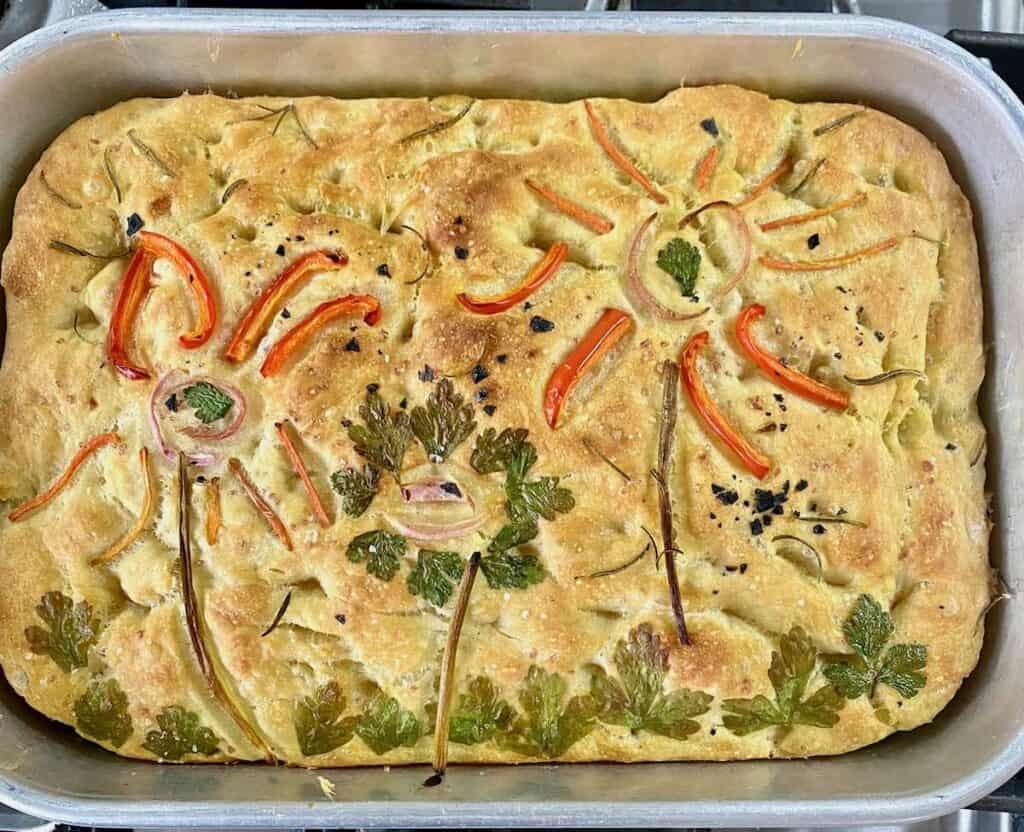 Focaccia Art - Good Grief Cook