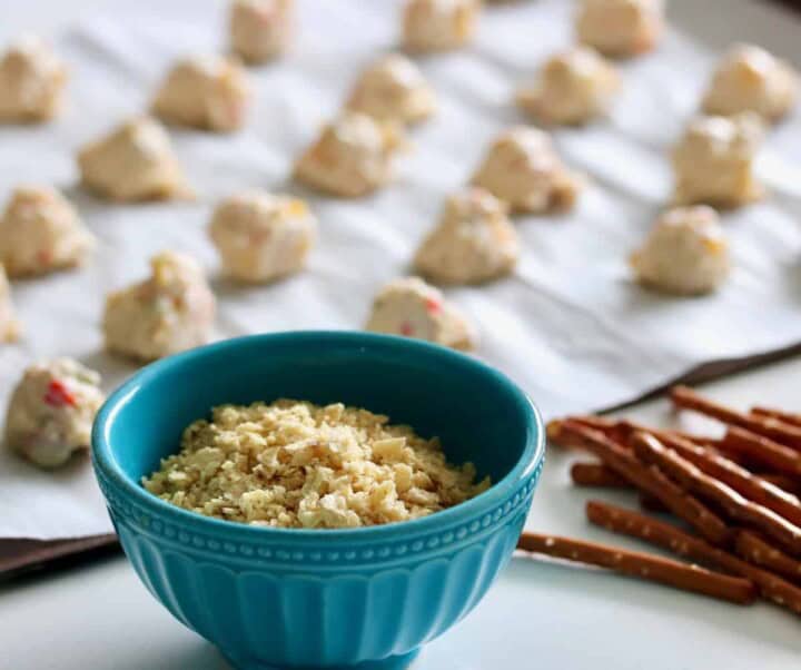 The Best Salsa Cheese Ball Pops - Good Grief Cook