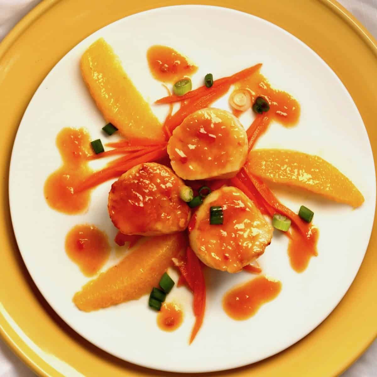 Citrus Seared Scallops - Good Grief Cook